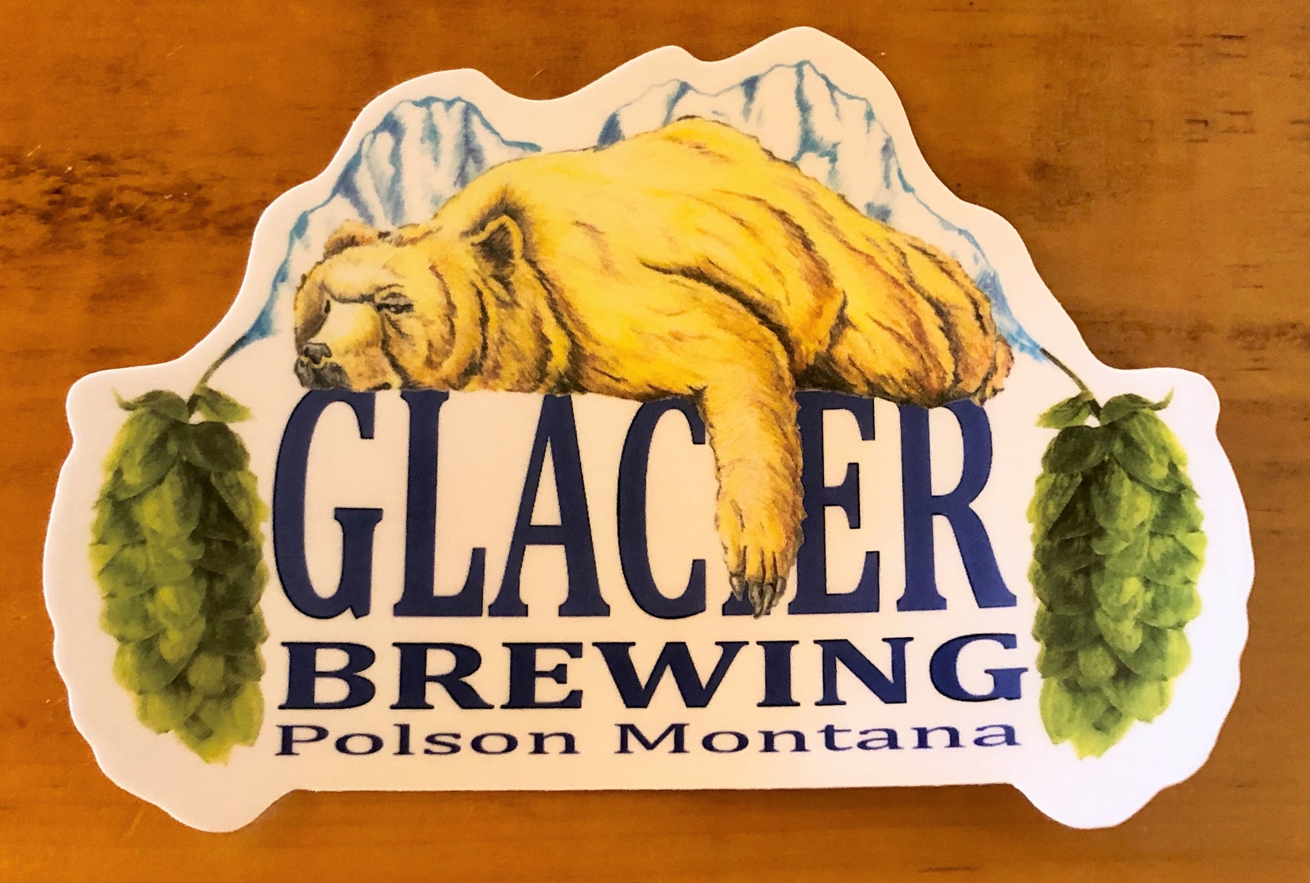 GBC Logo Stickers | Glacier Brewing Company